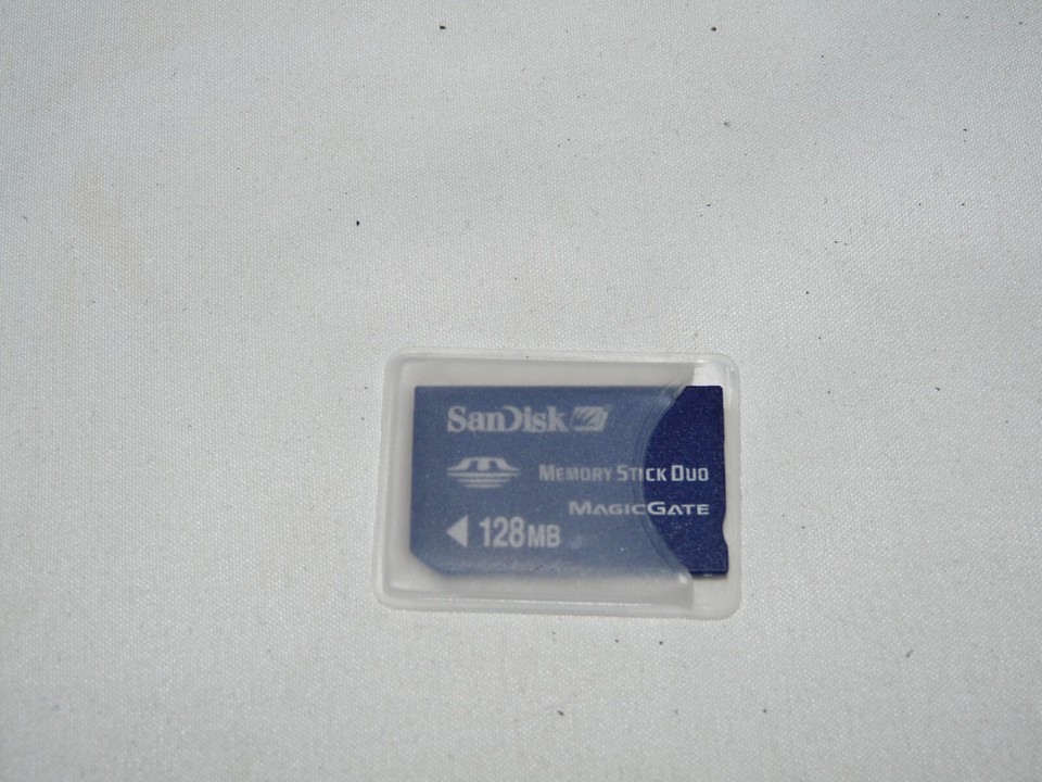 SanDisk 128MB MEGABYTE SDMSH-128 Memory Stick Duo Memory Card For ...