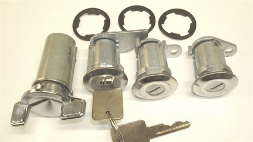 New AMC AMX & Javelin Trunk Door & Ignition Locks With Keys 70 71 72 73 ...