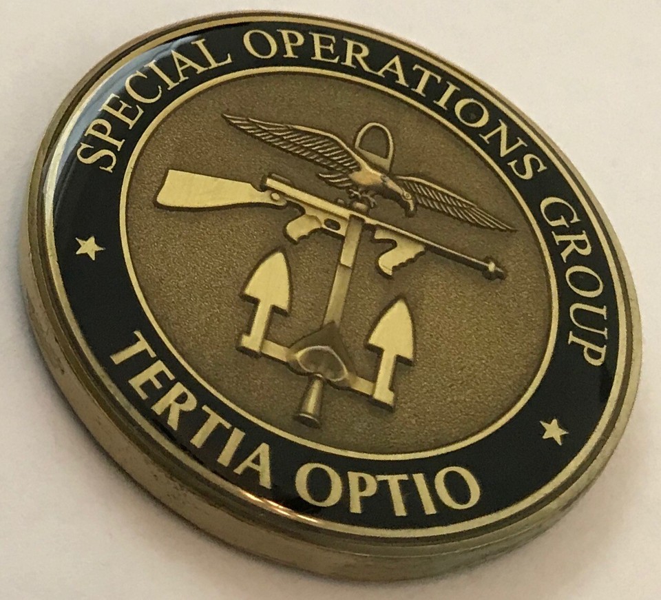 CIA NCS / DO SAD SOG Special Operations Group TERTIA OPTIO MARITIME ...