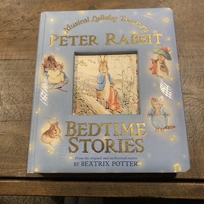 Vintage Peter Rabbit Board BOOK Bedtime Stories Lullaby Treasury ...