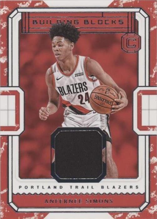 2018-19 Panini Cornerstones - Building Blocks Memorabilia Anfernee ...