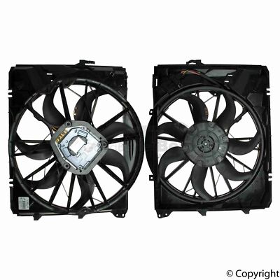 One New Genuine Engine Cooling Fan Assembly 17427562080 for BMW | eBay