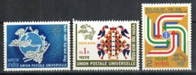 India Stamp 634-636 - UPU centenary | eBay
