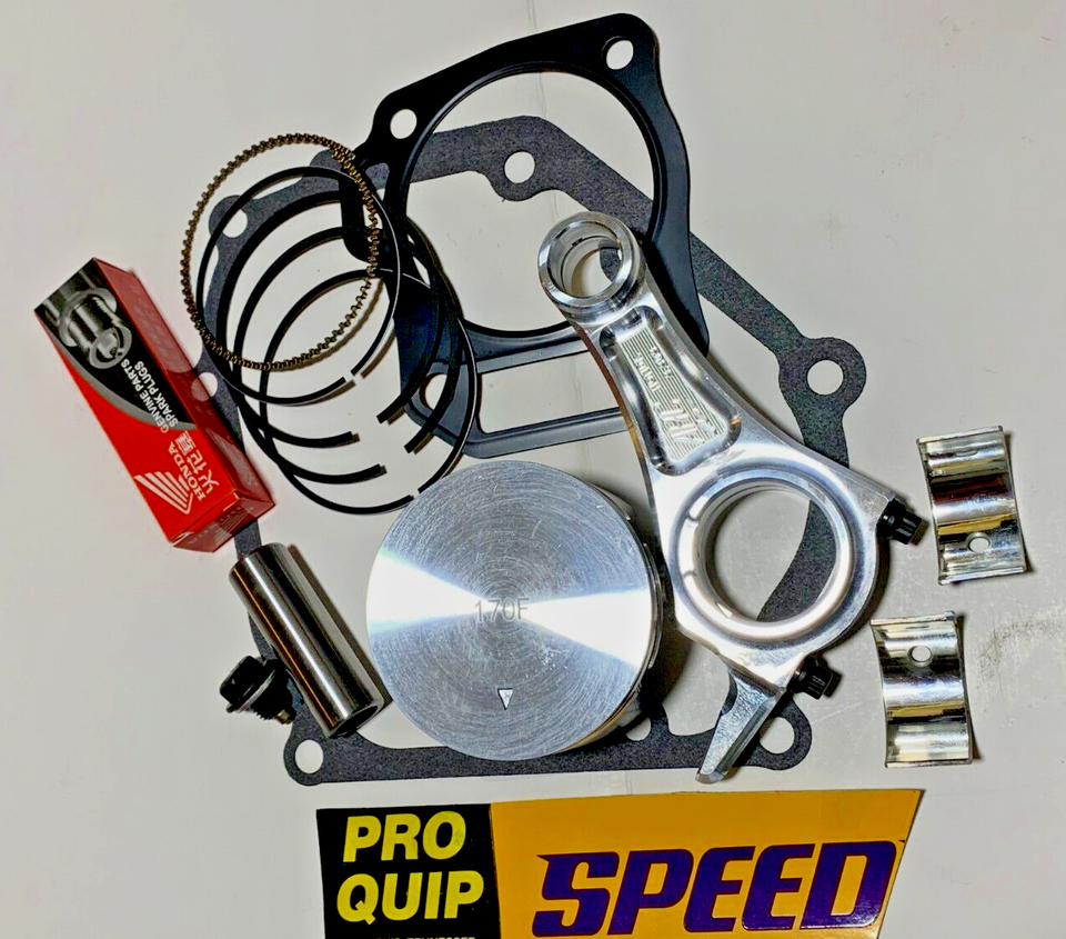Predator 224cc Billet Rod 70mm Piston Combo All needed Parts 24hr Ship ...