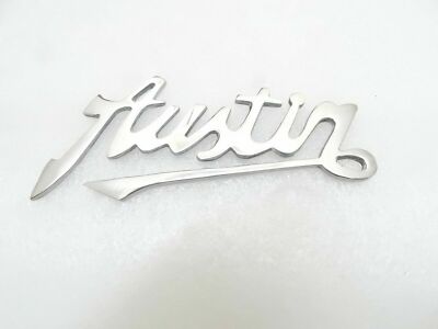 Vintage Car Austin Chromed Badge/Emblem (Small) | eBay Australia