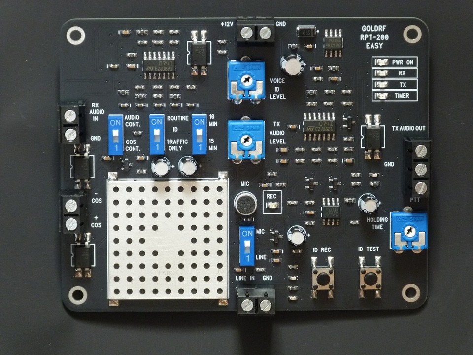 Amateur radio repeater identifier, VOICE/CW, multi-function repeater ...