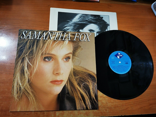 SAMANTHA FOX Samantha Fox SPAIN LP VINYL INNER SLEEVE ULTRA RARE 1987 ...