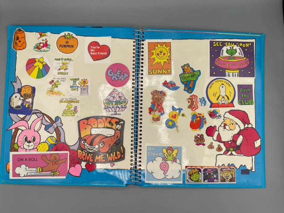 Vintage Imperial Toy Co 1982 Sticker Collection Album Gentle Treasures ...