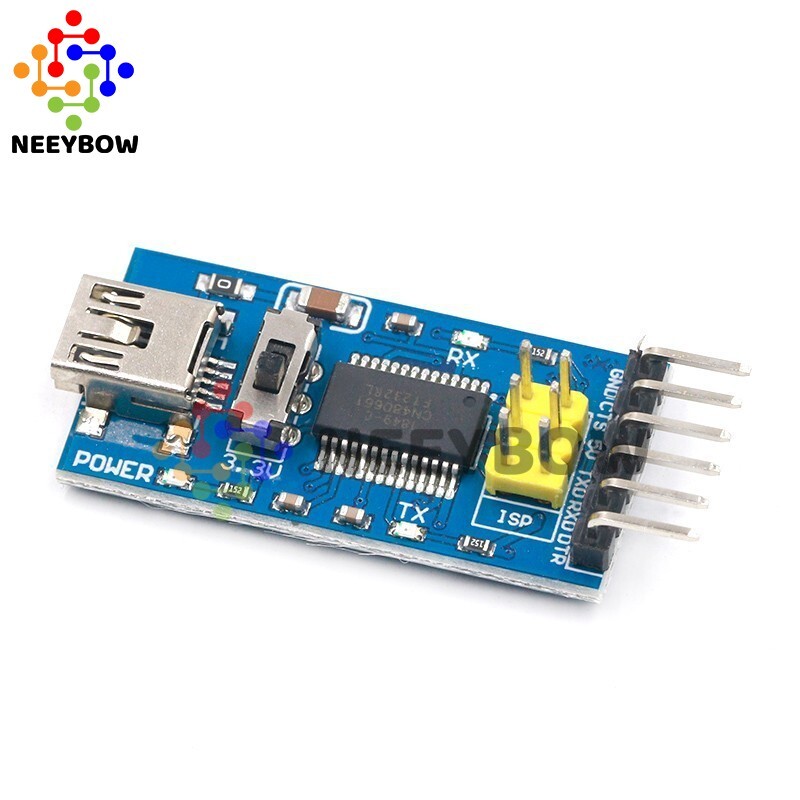 FTDI Basic Program Downloader USB To TTL FT232RL Supports 3.3V 5V for ...