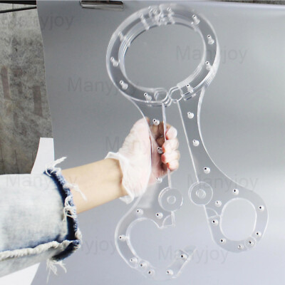 Crystal Handcuffs Neck-Wrist-Ankle Restraints Cangue Shackle Pillory ...