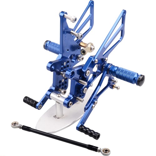 Blue Rearsets Footpegs For Triumph T595/T509/955i Daytona Speed Triple ...