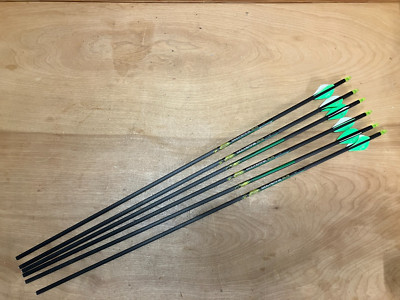 6pc ARROWS Carbon Express Wolverine Hunter 55-70 .350 SPINE 55-70LB | eBay