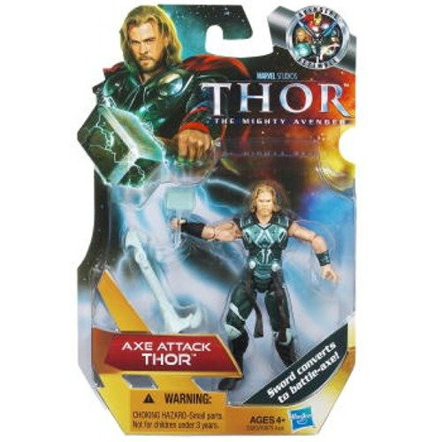 Marvel Thor Axe Attack Thor Action Figure | eBay UK