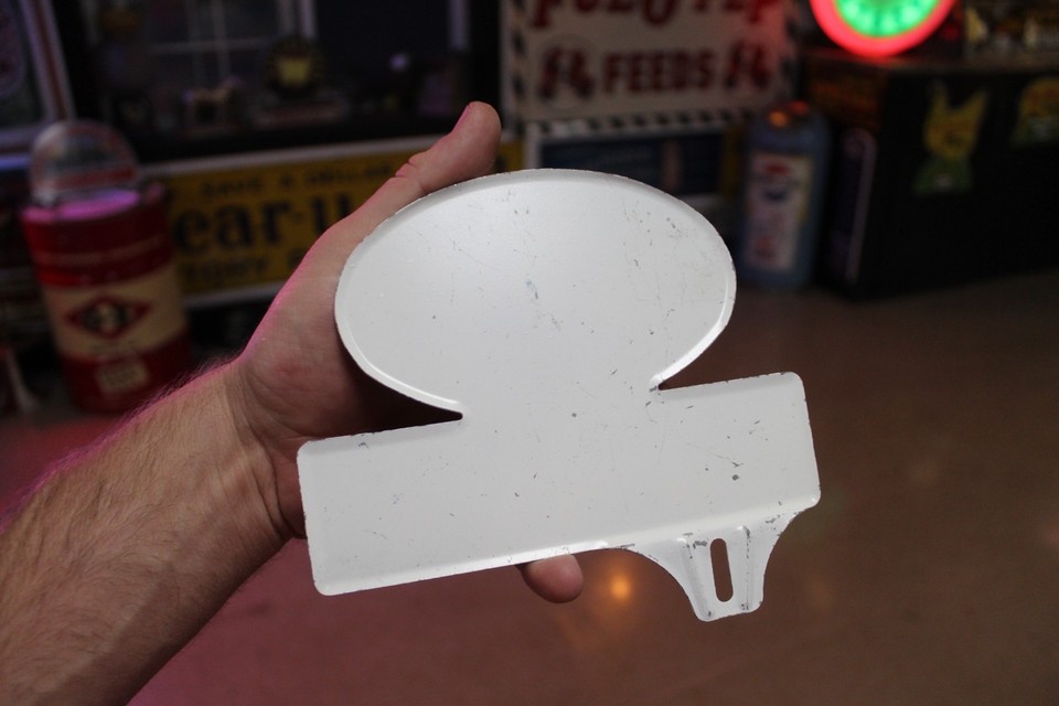RARE 1950s ESSO GAS STATION BROWNSVILL TENN STAMPED PAINTED METAL ...