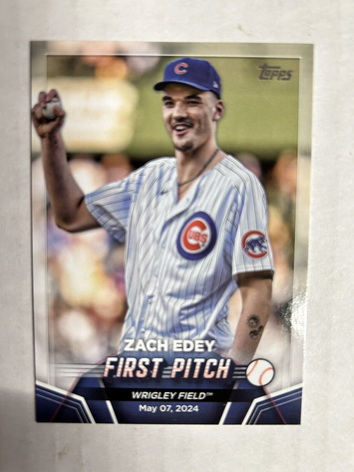 2024 TOPPS SERIES 2 GEORGE W BUSH FIRST PITCH TEXAS RANGERS +1 BONUS ...