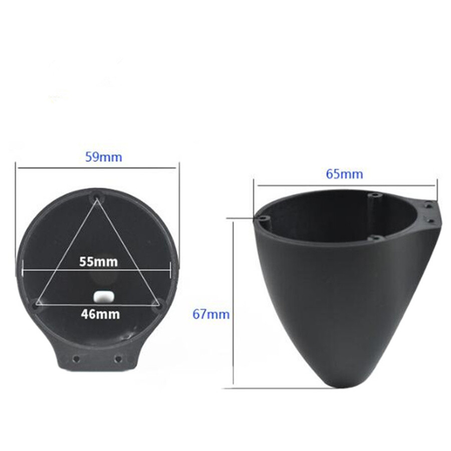 1 Set Car Speaker Modified Three-way Tweeter Bracket Black For 3.5 ...