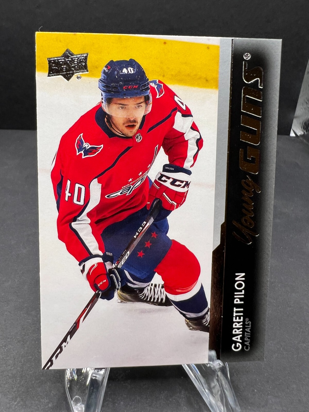 GARRETT PILON 2021-22 Upper Deck Hockey Series 1 Young Guns Rookie Card ...