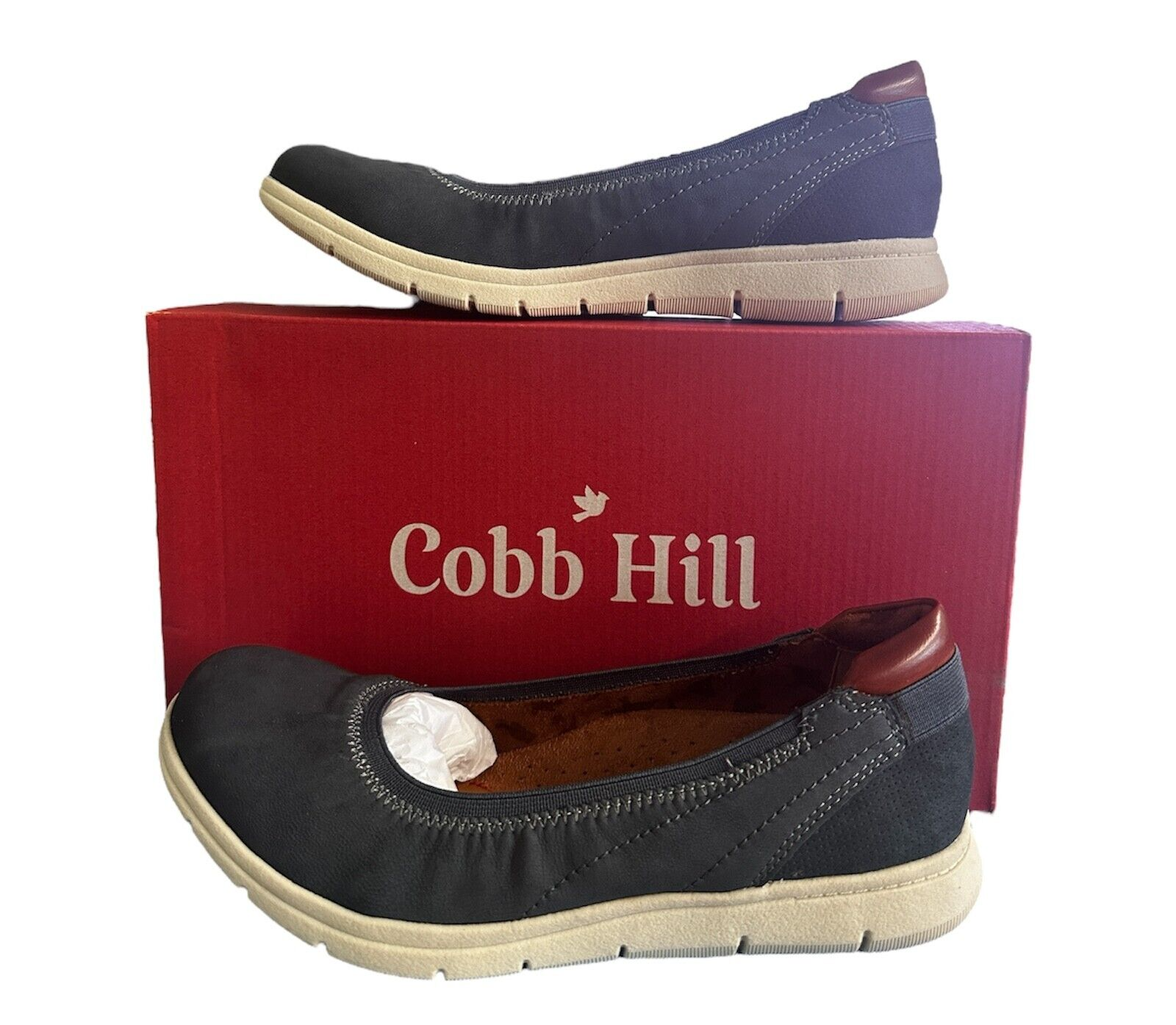 Cobb Hill Women's Lidia Ballet Flat - Color: Stone Blue - Size 8N - (S25) | eBay