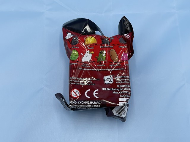 3x Exploding Kittens Backpack Hangers With Trading Card 3 Blind Bags ...