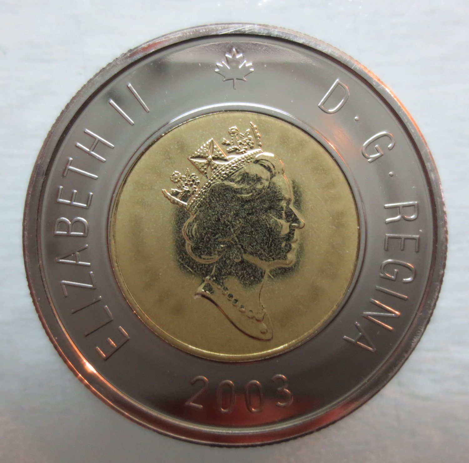 2003 CANADA TOONIE PROOF-LIKE OLD EFFIGY TWO DOLLAR COIN | eBay