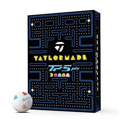 TaylorMade TP5 Pix PAC-MAN Golf Ball 1 Dozen - Limited Edition 🔸 ...