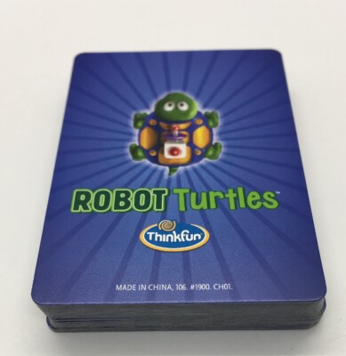 ROBOT TURTLES Board Game Replacement Parts Pieces BLUE DECK of ALL 44 CODE CARDS | eBay