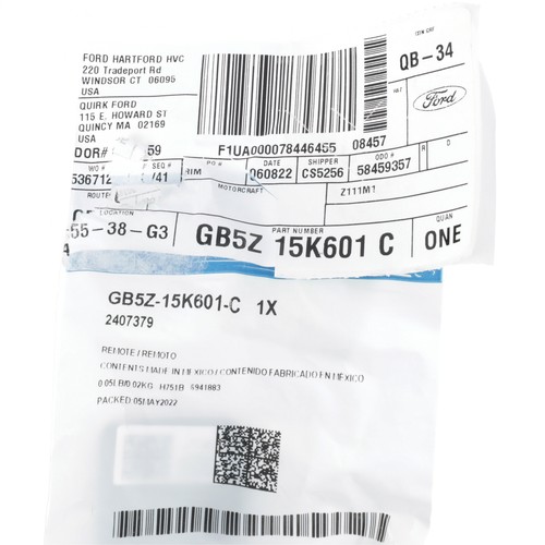 NEW OEM Ford 16-24 Police Interceptor Keyless Remote Transmitter GB5Z ...