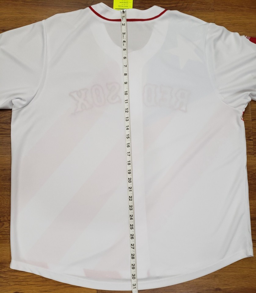 Boston Red Sox Puerto Rico Sample SGA Jersey Sz XL Puerto Rican ...