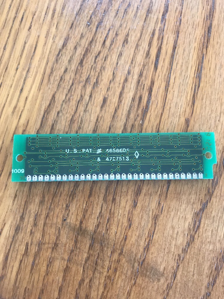 U . S . Pat # 4656605 & 4727513 GT-3009 AAA1M309J•7 NMBS Memory Chip ...