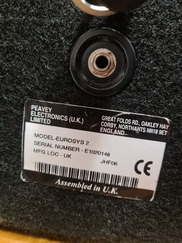 Peavey Eurosys 2 Pair Of Speakers | eBay UK