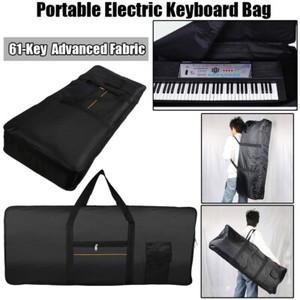 Portable 61Key Keyboard Electric Piano Case Gig Bag Fabric Waterproof ...