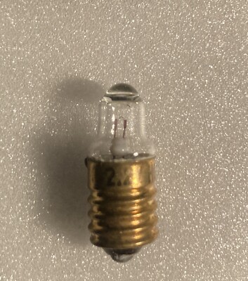 No. 222 2.2V Pen Light Bulb (Set Of 2)-NOS, Solder Gun, Lionel Train ...