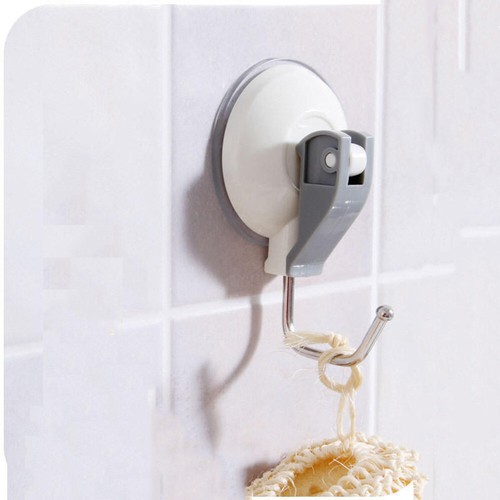 Wall Strong Towel Hanger A Vacuum Cup Hooks Heavy Duty Powerful Suction ...