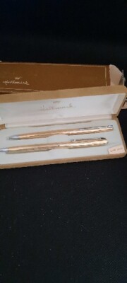 Vintage Hallmark 12 KT Pen & Pencil Set | eBay