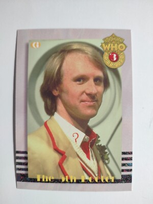 Doctor Who Series 2 the 5th Dr #3 Puzzle Back Insert Chase Card MINT ...