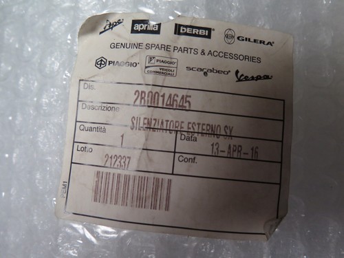 Moto Guzzi California 1400 Touring ABS External Silencer Left 2B0014645 ...