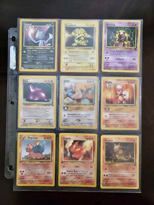 Sleeve Of 9 Pokemon Cards (Includes One First Edition) | eBay