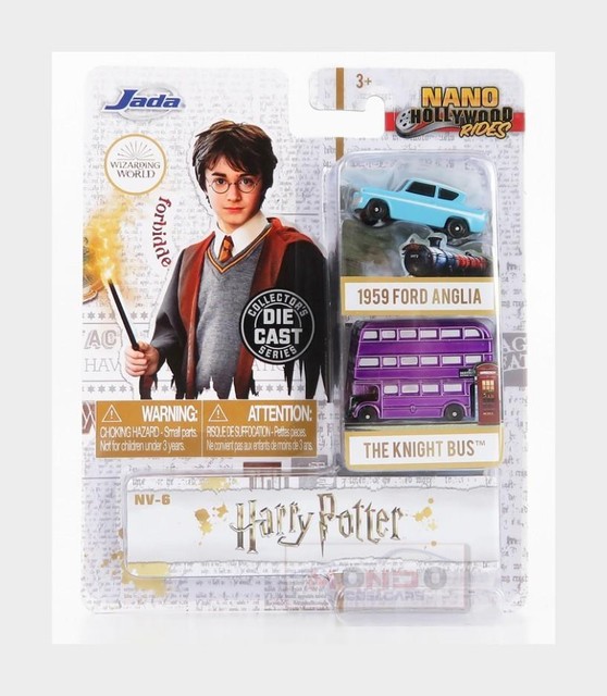 Harry Potter 2 Diversi Mini Models Car 4cm Ford Anglia & Knight Bus ...