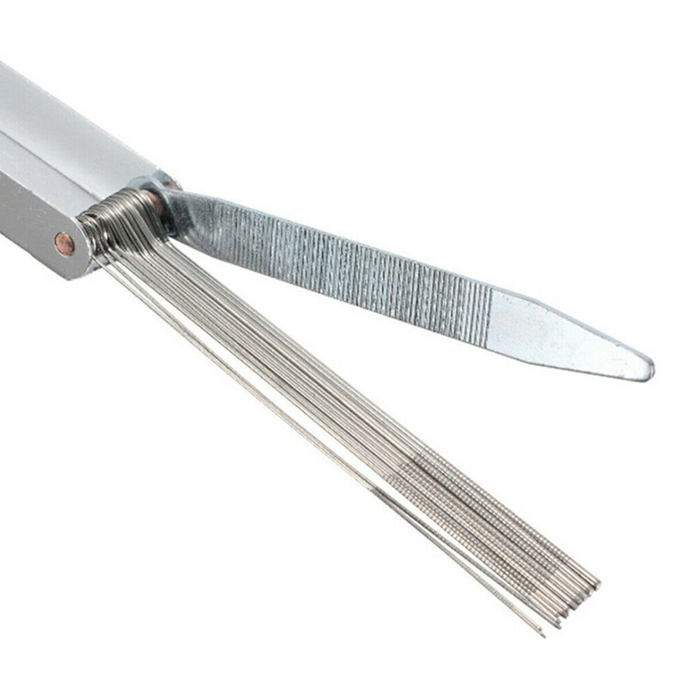 Gas Welding Tip Cleaner Needle File Set Jet Cleaner Nozzle 13in1 ...