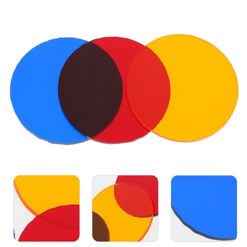 9 Pcs Filter Color Filters for Led Lights Kit Film Transparent Colored ...