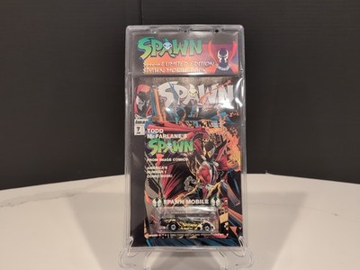 SPAWN Special Limited Edition Mobile Pack #7 1993 Hot Wheels Car Comic ...