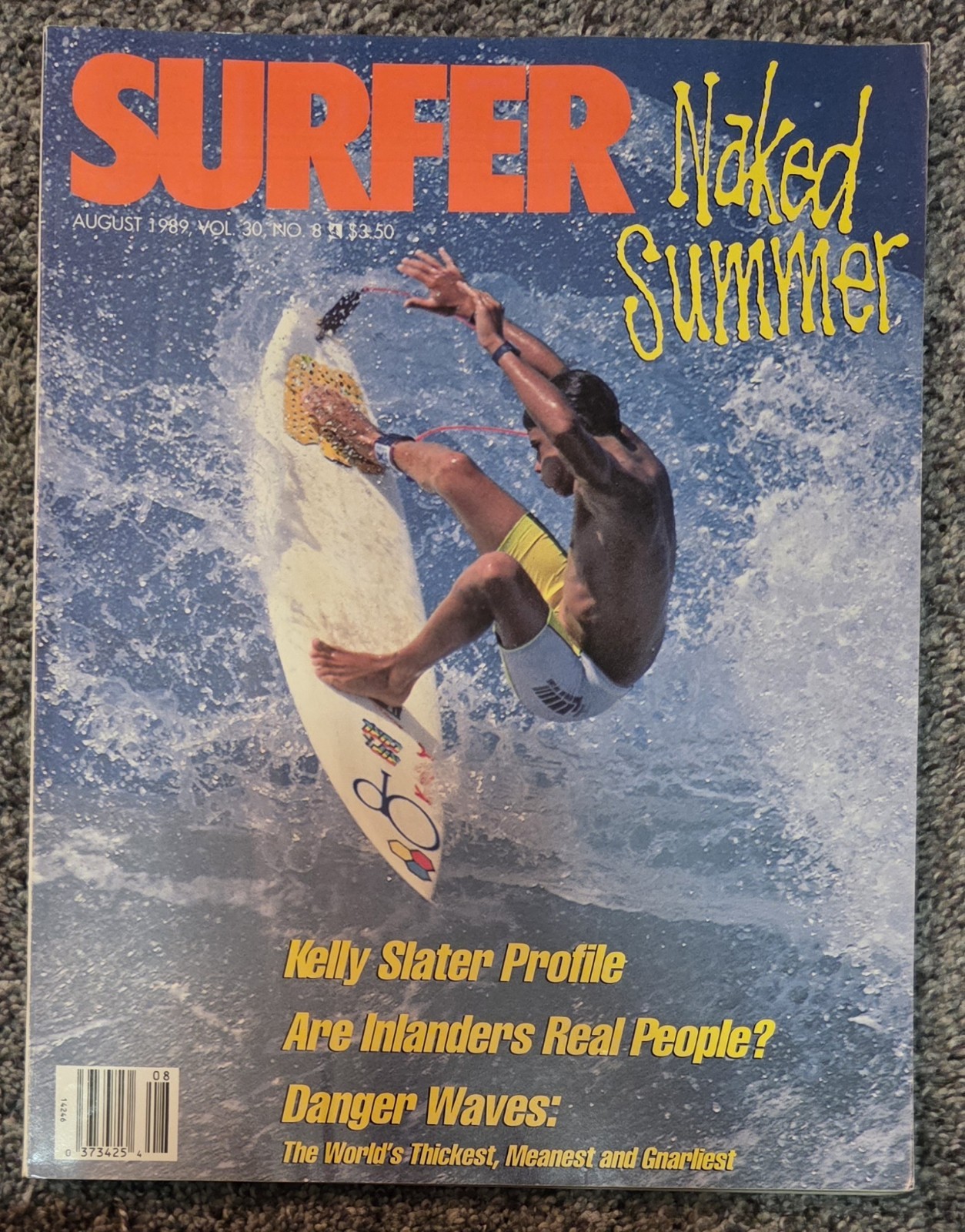 Surfer Magazine, August 1989, Kelly Slater, Vol 30, No 8 | eBay