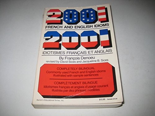 Two Thousand One French and English Idioms-Deux-Mill - Paperback - GOOD ...