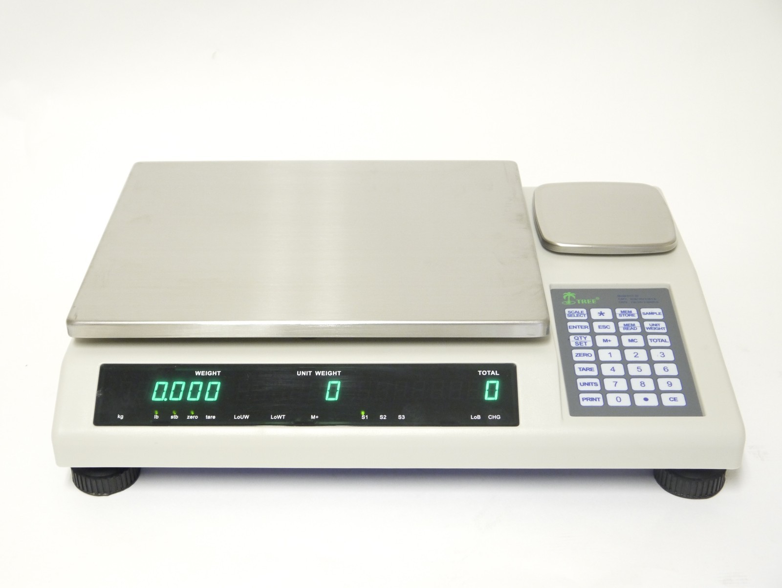 COUNTING SCALE - 50 LB X 0.001 LB - PARTS COUNTING SCALE - PIECE ...