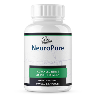 Neuro Pure Advanced Nerve Formula Supports Brain Health & Function - 60 ...