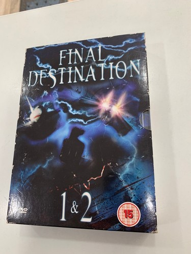 Final Destination 1 & 2 DVD Box Language Only English And English sous ...