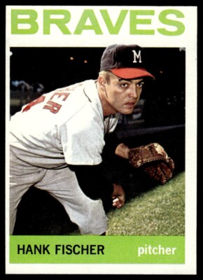 1964 Topps Hank Fischer Milwaukee Braves #218 | eBay