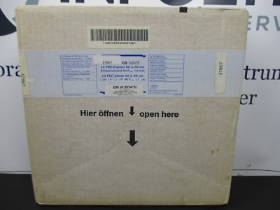 Merck PLC plates . Aluminum oxide coated. 20x20cm. 60 F254 1.5mm 12 ...