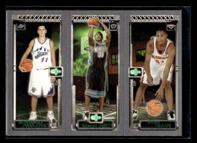 2003-04 Topps Rookie Matrix #131 Boris Diaw Rookie Jones Pavlovic NBA ...
