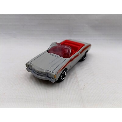 Matchbox Open Road Cruisers 1971 Chevy Chevelle Convertible Grey Die ...